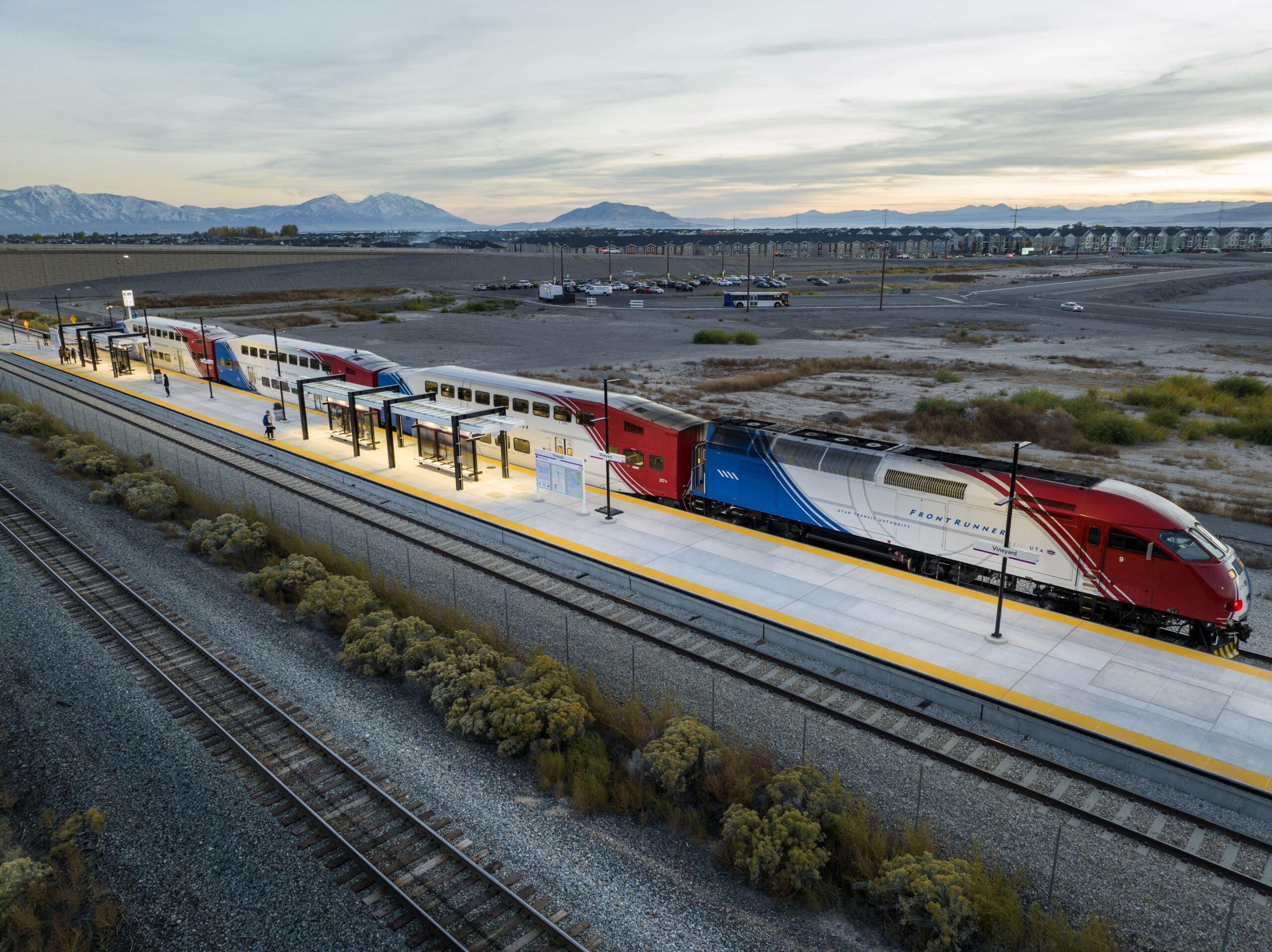 UTA Vineyard Station and Rail Extension - Lochner