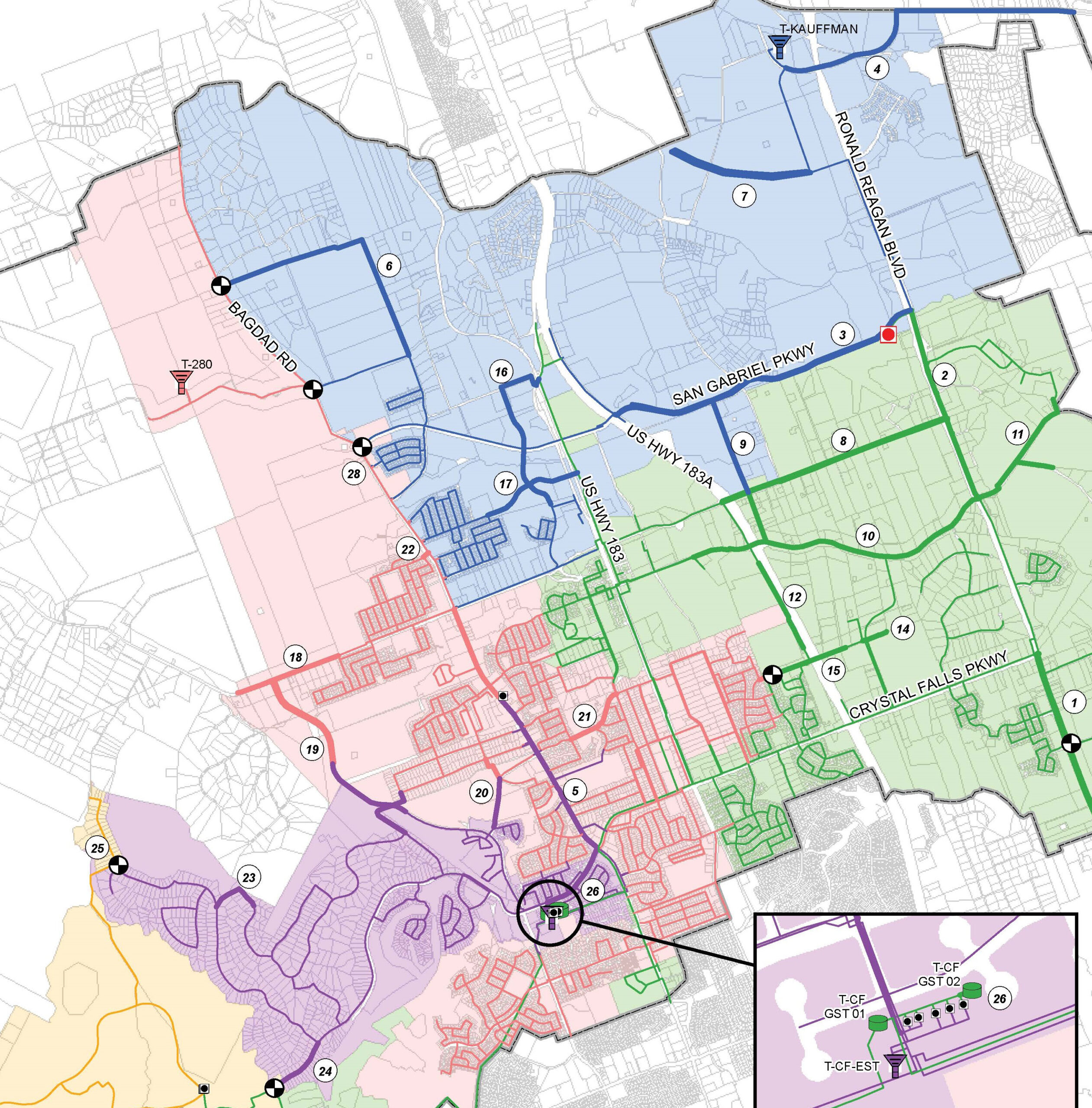City of Leander – Water and Wastewater System Masterplans - Lochner