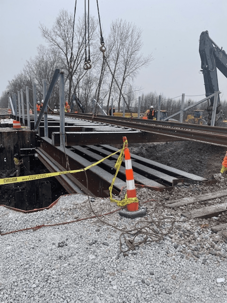 Lochner Field Staff Supports Track Restoration and Railroad Bridge ...